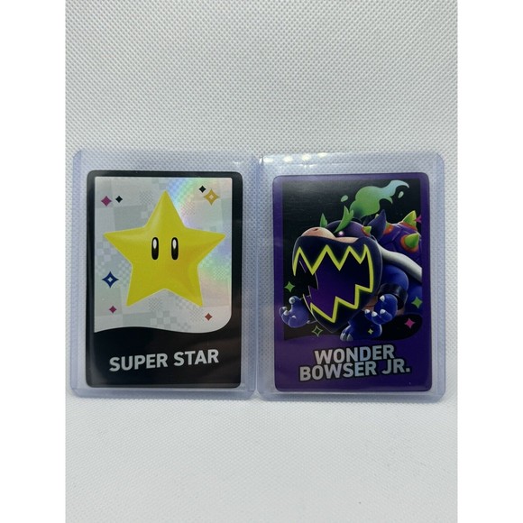 Nintendo | Toys | Super Mario Bros Wonder Bowser Jr Super Star Holofoil ...